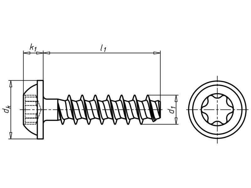 WÜRTH Malta Online Shop-WÜPLAST® pan head screw with flange and hexagon ...