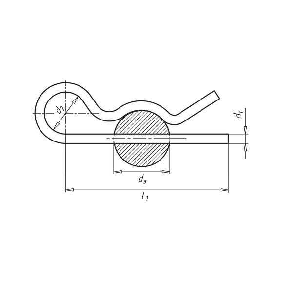 WÜRTH Malta Online Shop-Spring cotter pin