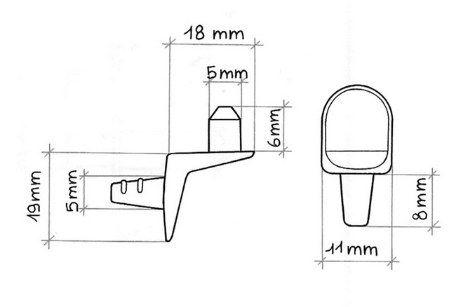 WÜRTH Malta Online Shop-NICKELED ZAMAK SUPPORT DOWEL PIN